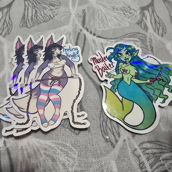 Mesmerizer - Hatsune Miku & Kasane Teto 3" Holographic Glitter Stickers ...