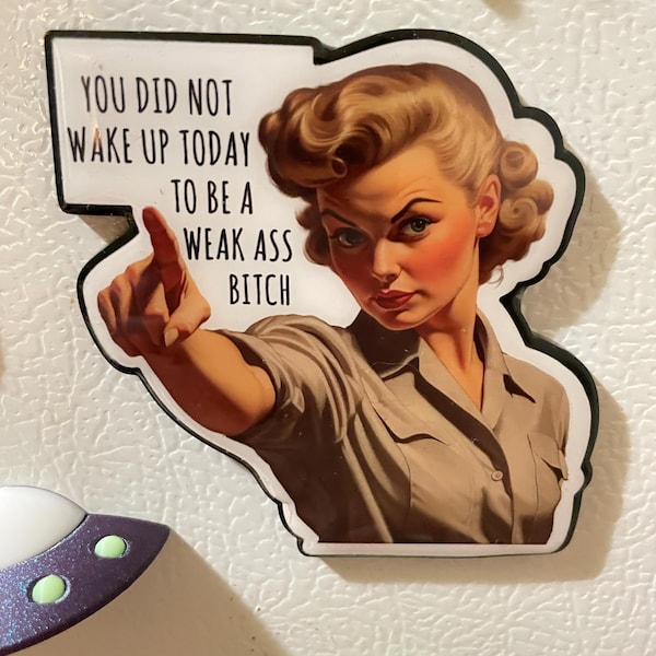 Motivational Magnet, Funny Magnet, Cute Magnet, Fridge Sticker, Meme ...