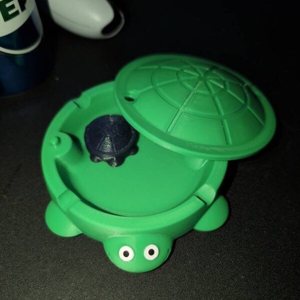 Mini Turtle Sandbox/ashtray - Etsy