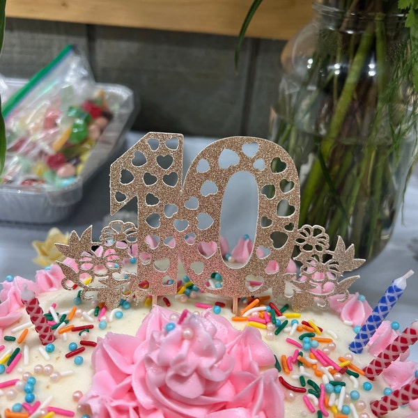 Happy 50th Anniversary Cake Topper SVG, 50th Anniversary Svg File for ...