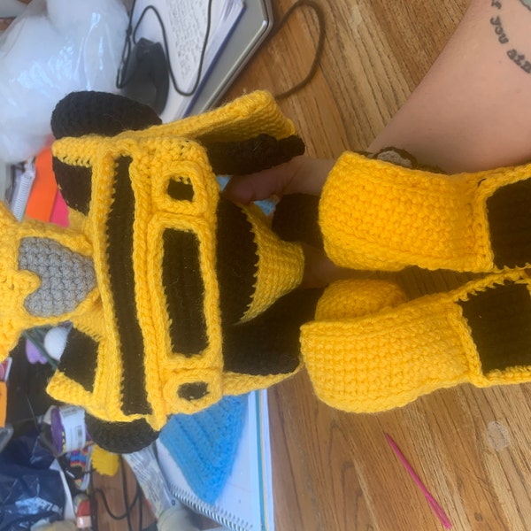 Crochet Transformers Bumblebee_ Bumblebee _ PDF English Crochet Pattern ...