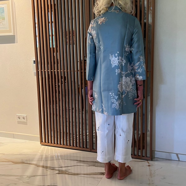 Classical China Above Knee Cheongsam Jacket,chinese Vintage Qipao Dress ...