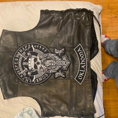 Custom Embroidered Bottom Rocker Patch 2 to 17 Sizes Available Premium ...