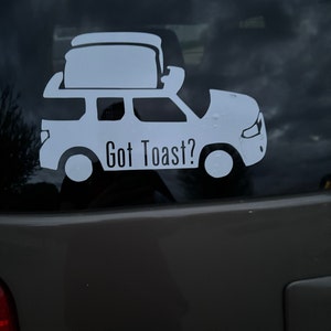 Got Toast Decal - Toaster - Car - Window Sticker - Etsy