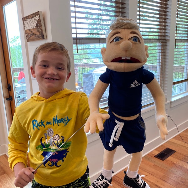 Custom Made Look Alike Portrait Muppet Puppet Lover Gift Hand Puppet ...