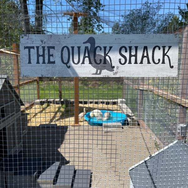 The Quack Shack, Duck Decor, Duck Sign, Duck House, Duck Decor, Metal ...