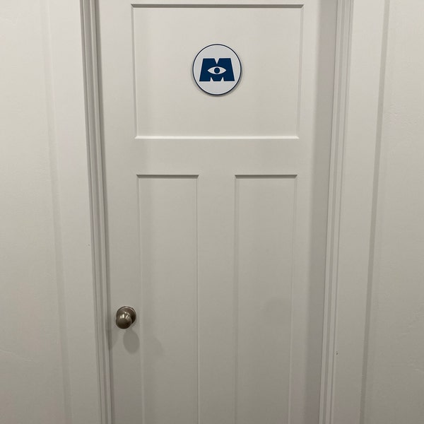 Monsters Inc Logo - Sign - Etsy