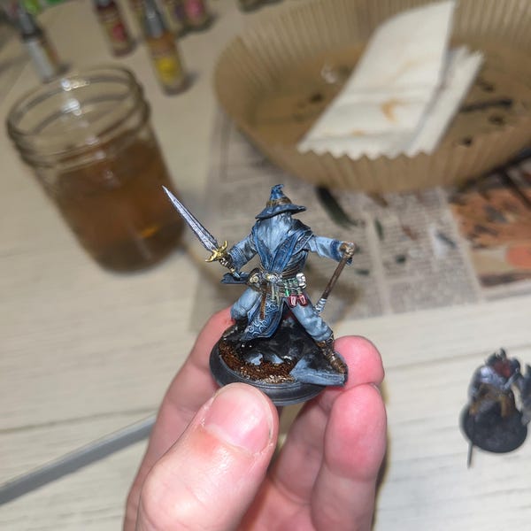 Dnd TTRPG Pathfinder Female Tiefling and Male Human NPC Unpainted ...