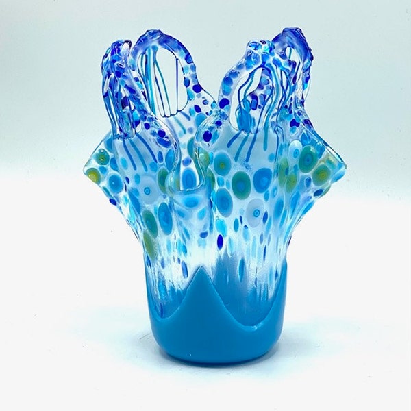 COE 90 Murrini | Purple Parabola 1oz | Millefiori, Murrine, Vitrigraph ...