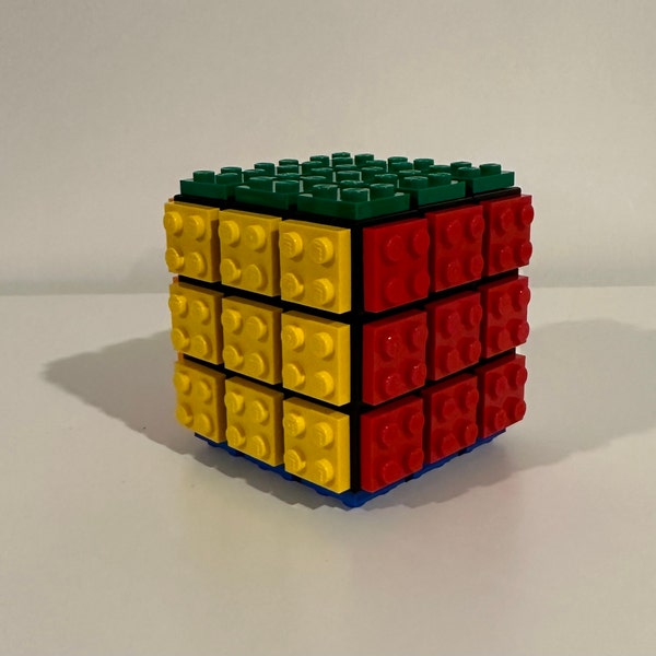 Rubik's-type Cube Made of Lego - Etsy