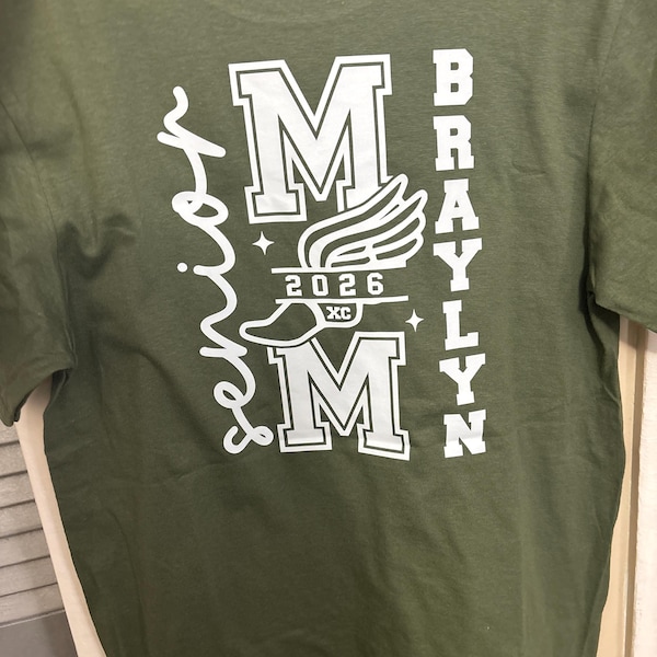 Senior Track Mom Shirt 2026, Graduation Shirt for Mom, Class of 2026 ...