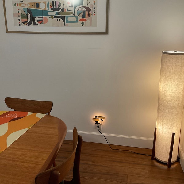 Mid Century Modern Night Light "z Lux" Design | Luxcraft Majestic ...