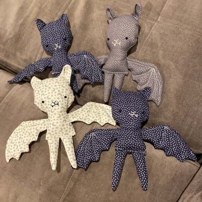 Bat Sewing Pattern 8 Tall 20cm - Etsy