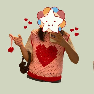 Lovecore Bear Crochet Balaclava custom - Etsy