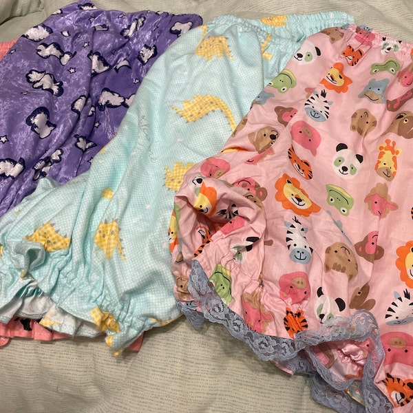 Flannel Bloomer Lucky Pack Grab Bag Two Pairs Lolita Kawaii Adult Small ...