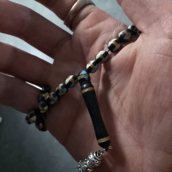 Iron Wood Tasbih Subha Prayer Beads Misbaha 99 Beads - Etsy