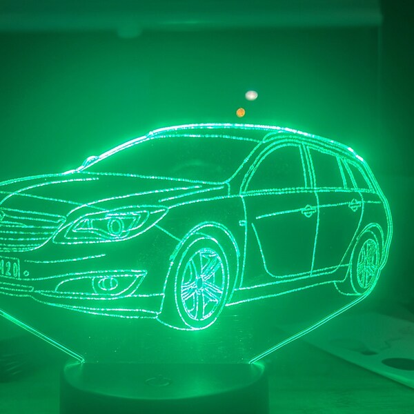 Scania - LED Table Lamp Table Lamp Night Light 7-fold Color Change ...