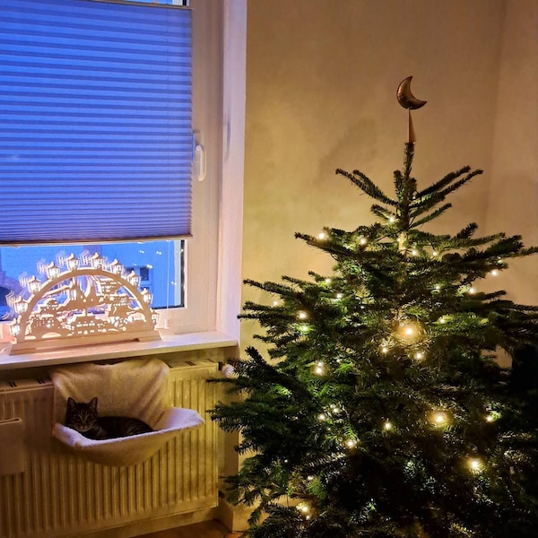 Moon Tree Topper - Etsy