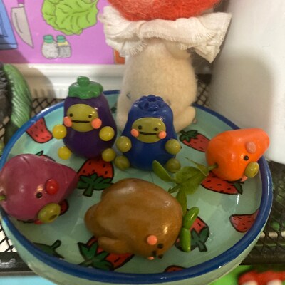 Handmade Polymer Clay Pigeon Desk Friend Sculpture/polymer Clay ...