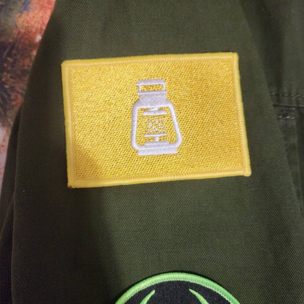 Fallout Inspired Railroad Style Patch With 2.5"x3.5" Cosplay Hook and ...