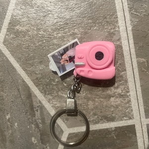 Mini Camera Keychain and Your Own Personalized Photo. Camera Keychain ...