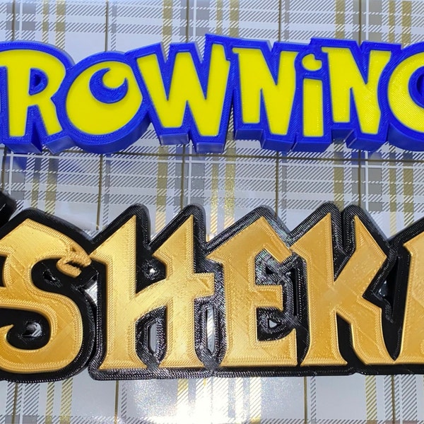 Personalized Custom World of Warcraft Wow Nameplate / 3D Printed Name ...