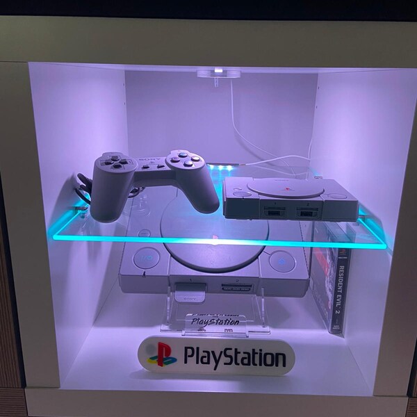 Sony Playstation 3D Fridge Magnet/shelf Display - Retro Video Games PS1 ...