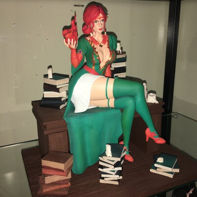 Collectible Handmade Female Hellboy Figure Limited Edition, Unique ...