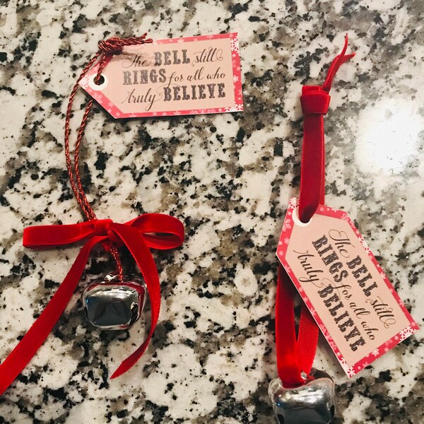 Polar Express Bell Still Rings Party Gift Tags - INSTANT DOWNLOAD ...