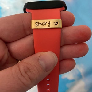 Personalized Watch Band Charm Smart Watch Charm Personalized - Etsy