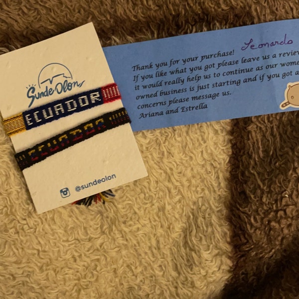 Ecuador Bracelets - Etsy