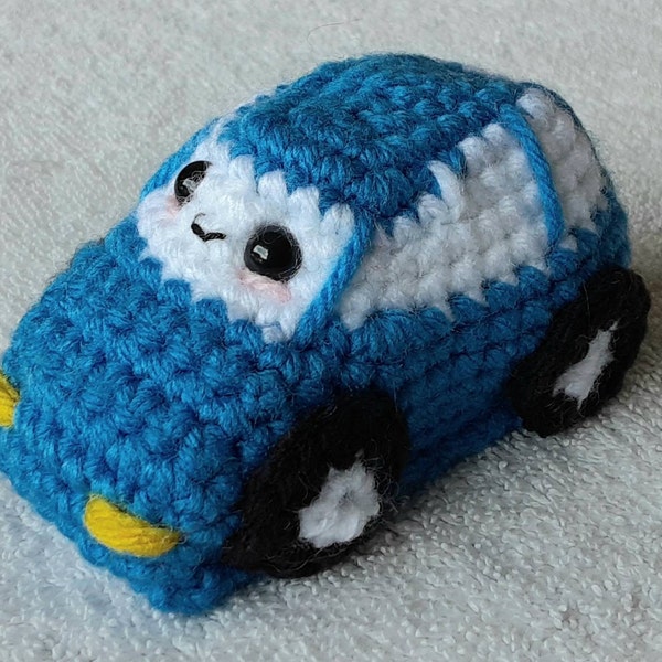 Crochet Mini Car Pattern, Crochet Car Pattern, Amigurumi Car, Toy for ...