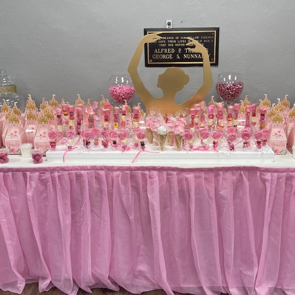Ballerina Party Table Centerpiece Template & Instructions | Digital ...