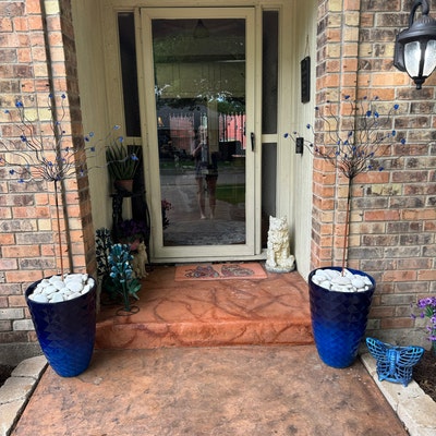 Flower Chime Stake Garden Art - Etsy