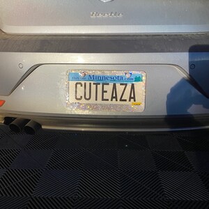 Lexus Crystal Sparkle Auto Bling Rhinestone License Plate | Etsy