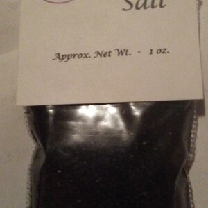 Ritual Black Salt for Protection Remove Jinxes, Repel Evil, Hoodoo ...
