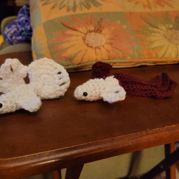Crochet Pattern -betta Fish -instant Download- Crochet Instructions ...