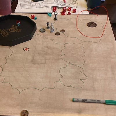 Monster Tokens Starter Pack woodencolour Dungeons and Dragons Tokens ...