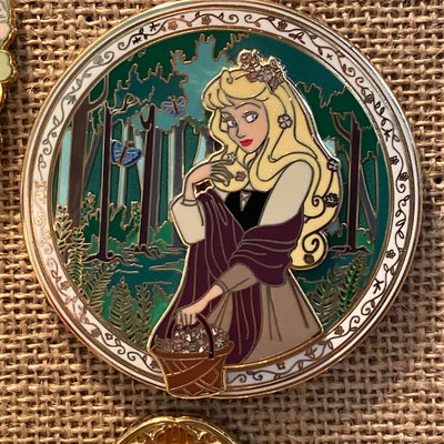 Cinderella Character Frame Fantasy Pin LE 50 - Etsy