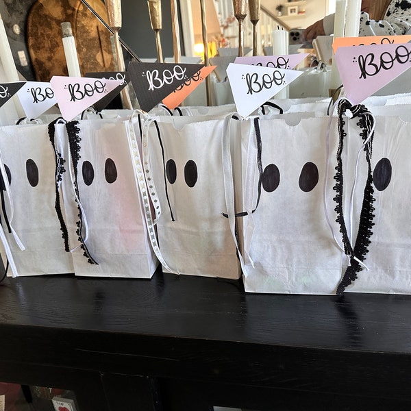 Boo Flag Printable // Boo Pennant Flag // Halloween Penant Flag // Boo ...