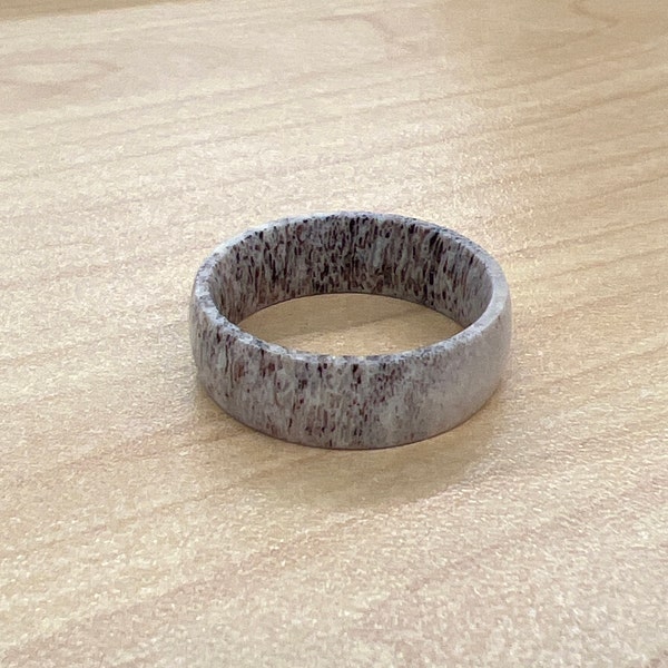 Genuine Deer Antler Ring, Elk Antler Ring, Moose Antler Ring, Unique ...