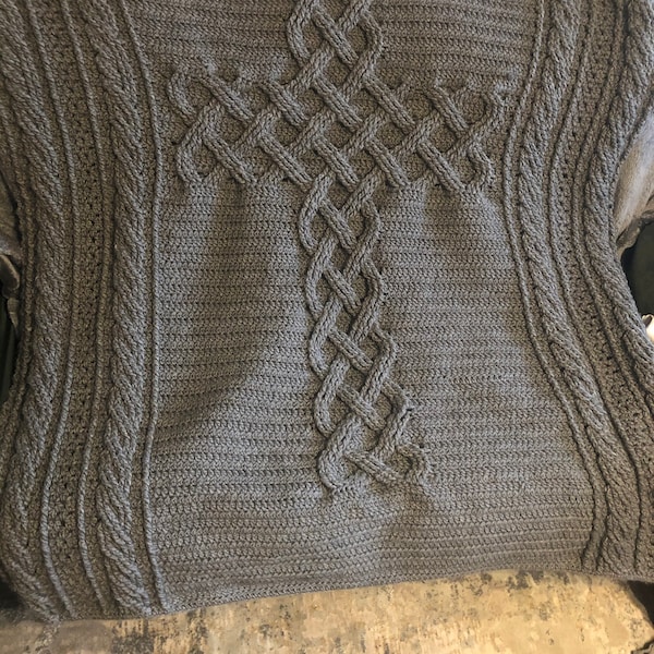 Crochet Wrap-around Cardigan Pattern - Etsy