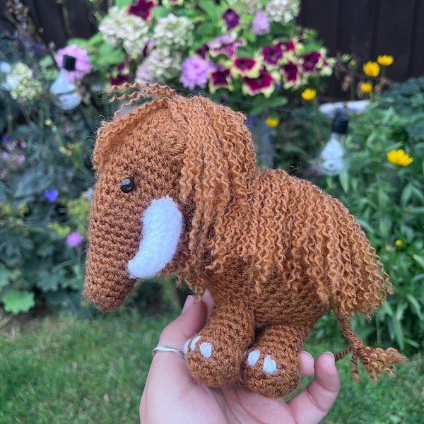 Woolly Mammoth Crochet Pattern (PDF in ENGLISH) - Etsy