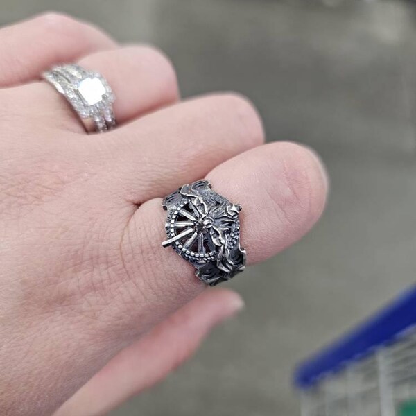 Ring of Legend Lucii, Handmade Final Fantasy Ring, Regis Lucis Caelum ...