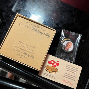 Custom Pocket Memory Stone, Personalized Memorial Stone With Photo, on ...