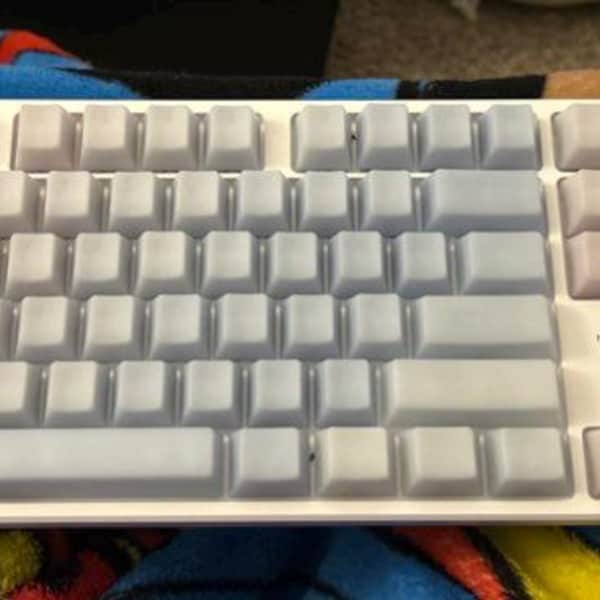 Clear Keycaps Blank Keycap Transparent Keycaps Backlit Keycaps No ...