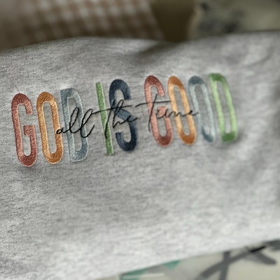 Grown in Grace Machine Embroidery Design. 5 Sizes. Christian Embroidery ...