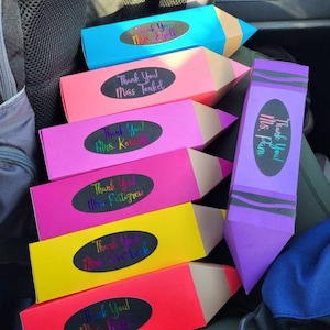 SVG File Bundle: 3D Pencil Gift Box and 3D Colored Pencil Gift Box ...