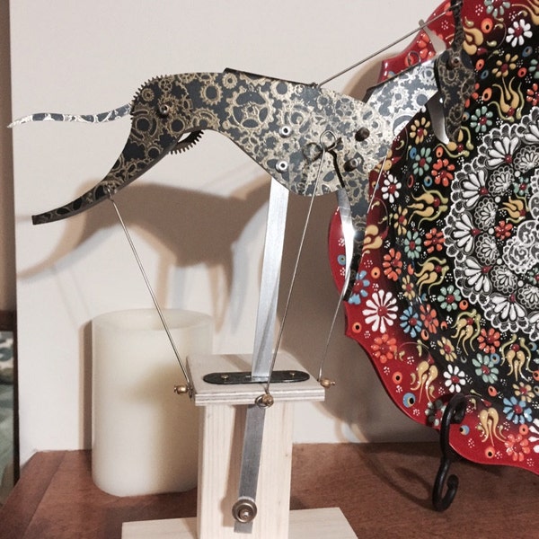 Steampunk Running Dog Autómatas - Etsy