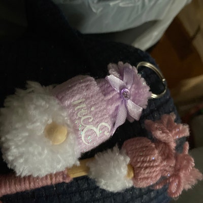 BEST SELLER Personalised Gonk/gnome Keyring Key Ring Uk, Not Suitable ...